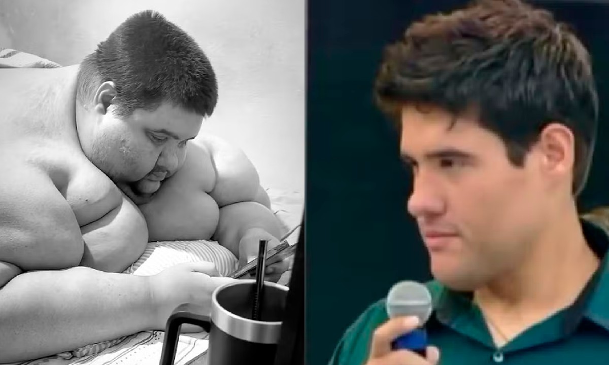 Morre Gabriel Freitas aos 37 anos, influencer que pesou mais 380 kg